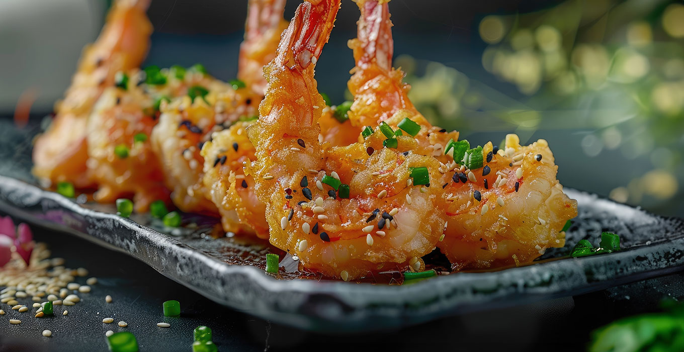 Crisp Sesame Shrimp - Seafood Restaurant - Fresh Seafood Recipe