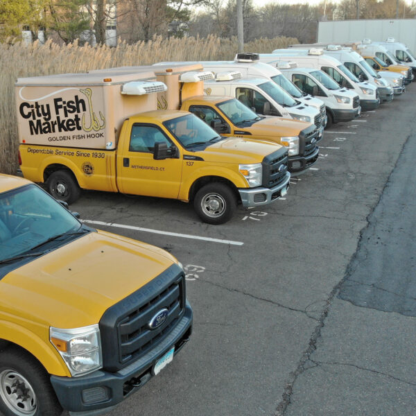 Wholesale Seafood Delivery Fleet - Refrigerated Seafood Trucks